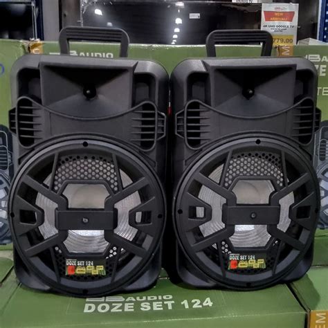 Db Audio Stereo Hifi Speaker System 12in Set Doze Set 124 Hmr Shop N Bid