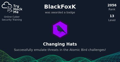 tryhackme user badge