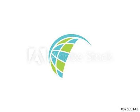 Half Globe Logo Logodix