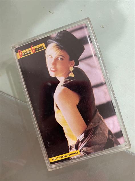 Debbie Gibson Cassette Tape Hobbies And Toys Memorabilia And Collectibles
