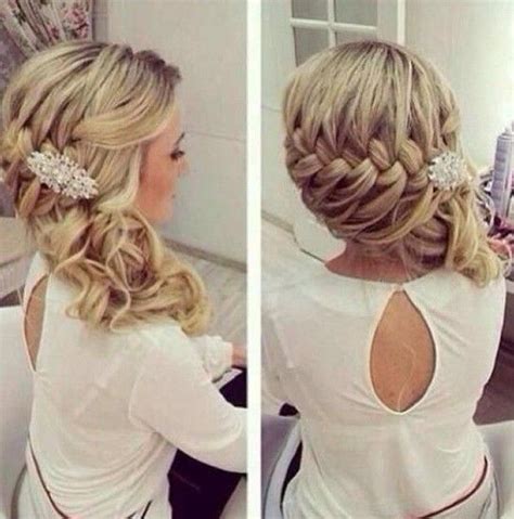 16 Glamorous Bridesmaid Hairstyles For Long Hair Pretty Designs