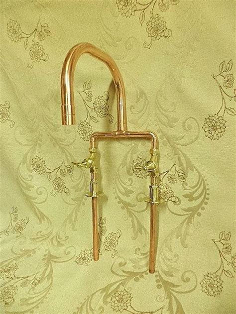 Copper Mixer Tap Copper Taps Brass Taps Brass Mixer Tap Etsy Uk