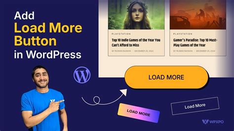 How To Add Customize Load More Button In WordPress YouTube