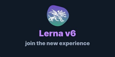 Lerna Reborn Whats New In V6 Rjavascript
