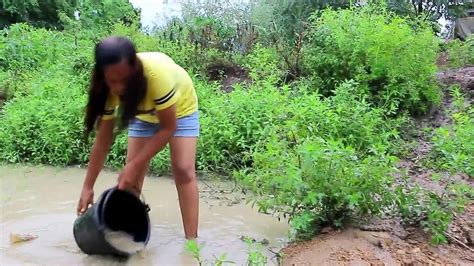 Amazing Beautiful Girl Fishing How To Fishing At Battambang Youtube