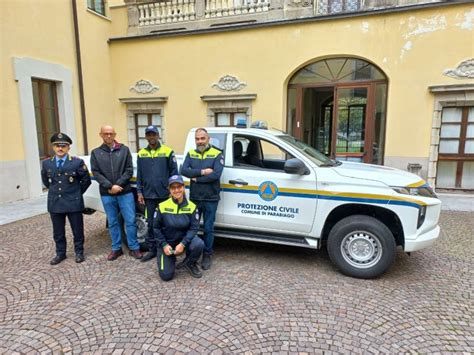 Il Comune Acquista Un Nuovo Pick Up Per La Protezione Civile Di