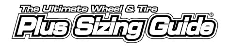 The Ultimate Wheel And Tire Plus Sizing Digital Guide