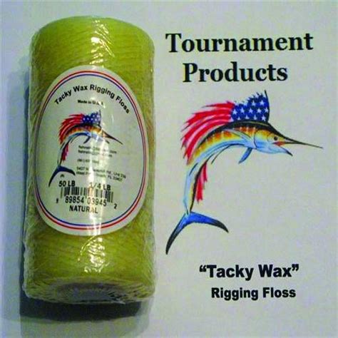 Blue Water Candy 20000 1 4lb Spool Of 30 Test Waxed Rigging Floss