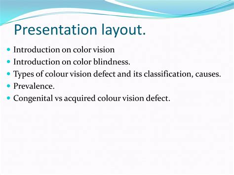 Color Vision Introduction Classification Causes Pdf