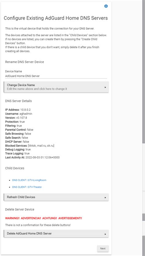 Release Adguard Home Dns Server And Client Manager ⚙️ Custom Apps