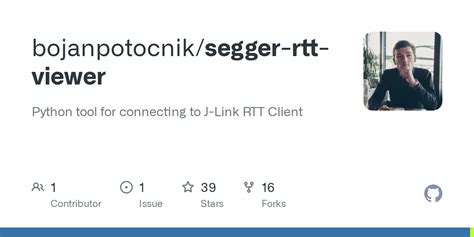 GitHub Bojanpotocnik Segger Rtt Viewer Python Tool For Connecting To J Link RTT Client