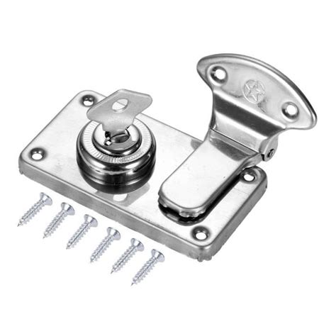 Serrure barillet serrure en métal Vintage 73x41mm boîte cadeau
