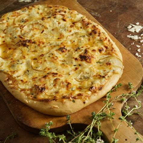 Pear And Gorgonzola Pizza Drizzled With Honey Recipe Magnolia