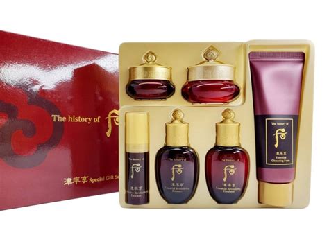 Whoo 后 津率享紅潤美顏6件組【百貨專櫃貨】保養組合 Pchome 24h購物