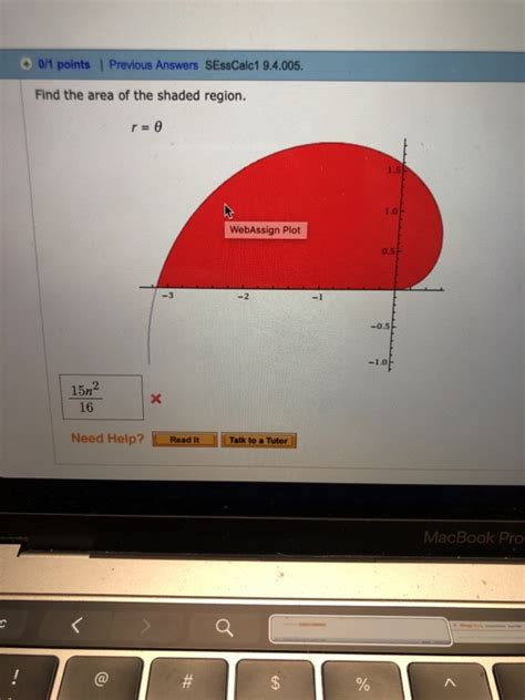 Solved 0 1 Points Previous Answers SessCalc1 9 4 005 Find Chegg