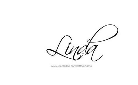 Linda In Cursive Handwriting