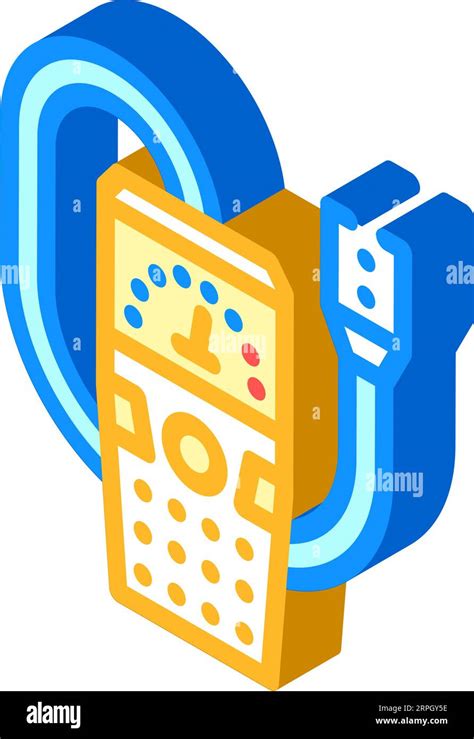 Leak Detector Gas Service Isometric Icon Vector Illustration Stock Vector Image Art Alamy