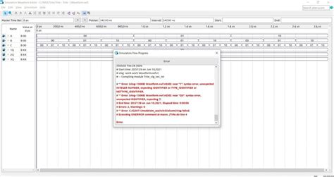 My Scheme Simulation Is Ok But Test Have Errors Intel Community