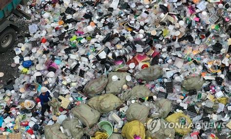 코로나시대 우리가 배출한 플라스틱 연합뉴스
