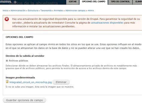 taxonomías en drupal el padawan