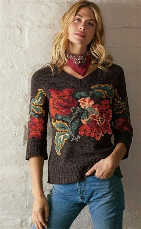 Вышивка на вязаном изделии Идеи для вдохновения Вязание с Irina Bronya Дзен Knit Fashion