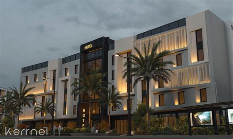 Hotel Exterior Design Behance