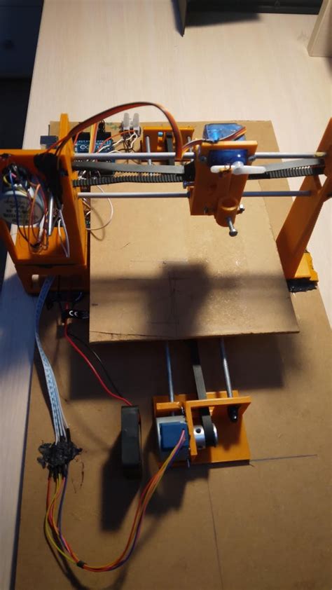 Arduino 3d Printed Cnc Pen Plotter 18 Steps With Pictures