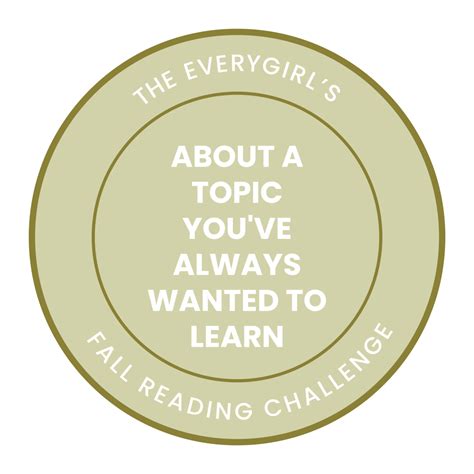 The Everygirls Fall 2025 Reading Challenge The Everygirl