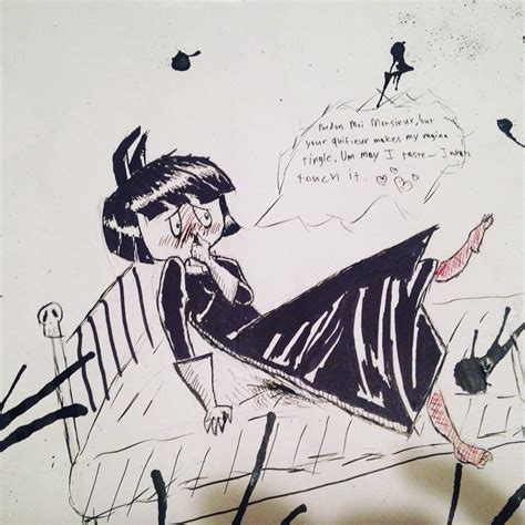 Rule 34 1girls Adult Swim Bed Blush Creepy Susie Cutting Goth Horny