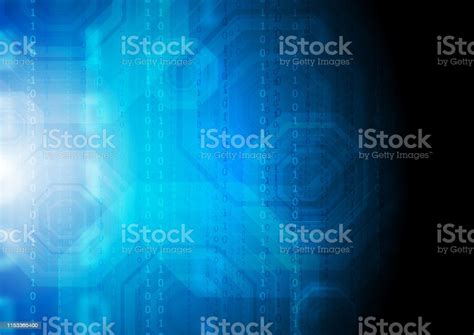 이진 코드와 다크 블루 기술 배경 0에 대한 스톡 벡터 아트 및 기타 이미지 0 0명 1 Istock