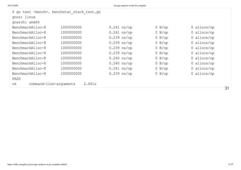 Grokking Techtalk 38 Escape Analysis In Go Compiler Ppt