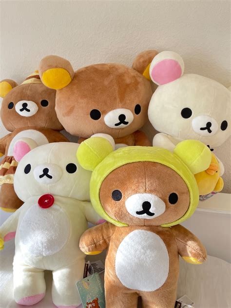 Brand New San X Rilakkumakorilakkuma Costume Cute Plush Bear Etsy