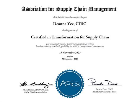 Exciting News Deanna Yee Pmp Scor P Cscp Ctsc