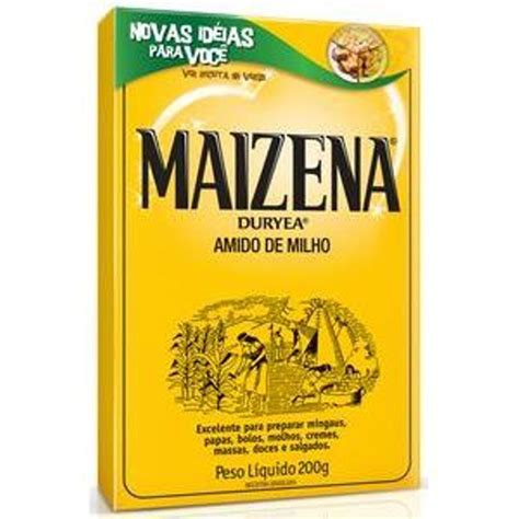 Novo Amido De Milho Maizena Cx 200g 7894000010014 Amido De Milho