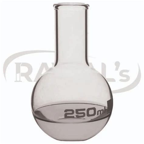 Rawas Borosilicate Glass Flask Flat Bottom57 250 Ml At ₹ 192 In Ambala