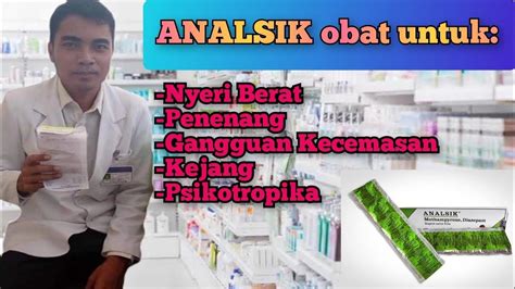 Analsik Obat Untuk Penyakit Apa Youtube