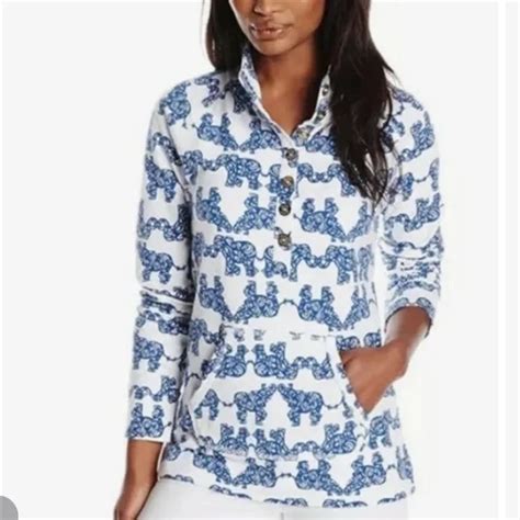 Lilly Pulitzer Tops Lilly Pulitzer Captain Popover Pack Your Trunk Size Small Poshmark