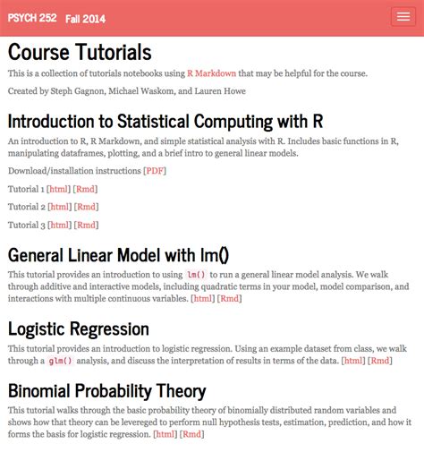 Reproducible Analyses