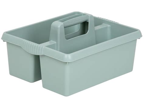 Wham 17381 Casa Kitchen Tidy Organiser 5 L Caddy Silver Sage Iwonatec