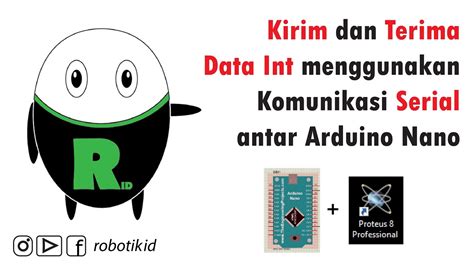 Komunikasi Serial Antar Arduino Data Int Youtube