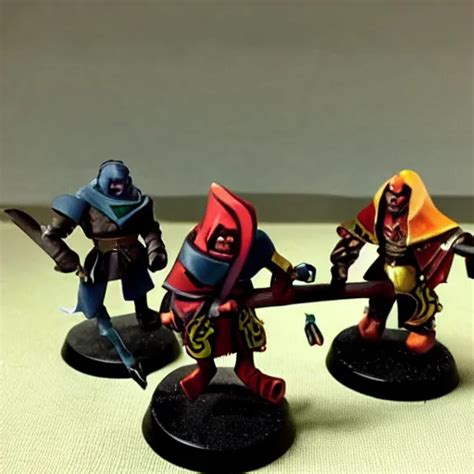 Osrs Runescape Characters As Warhammer Tabletop Stable Diffusion