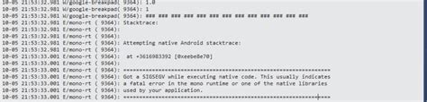 Xamarin Erros Lançados No Android Não São Facilmente Capturados No
