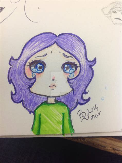 Sad Chibi By Bloodycross13 On Deviantart