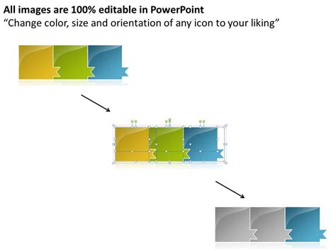 Linear Flow 3 Stages 39 Powerpoint Templates Designs Ppt Slide Examples Presentation Outline