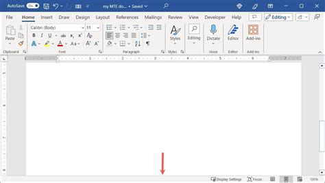 Where Is The Status Bar In Word At Autumn Allen Blog