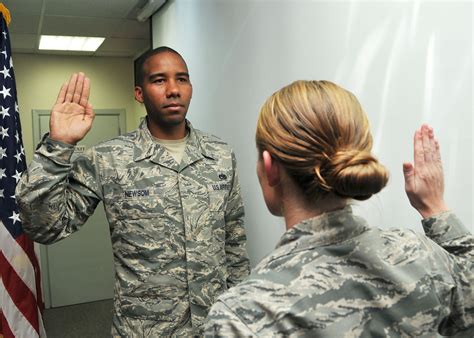 Warrior Of The North Takes Virtual Reenlistment Grand Forks Air Force