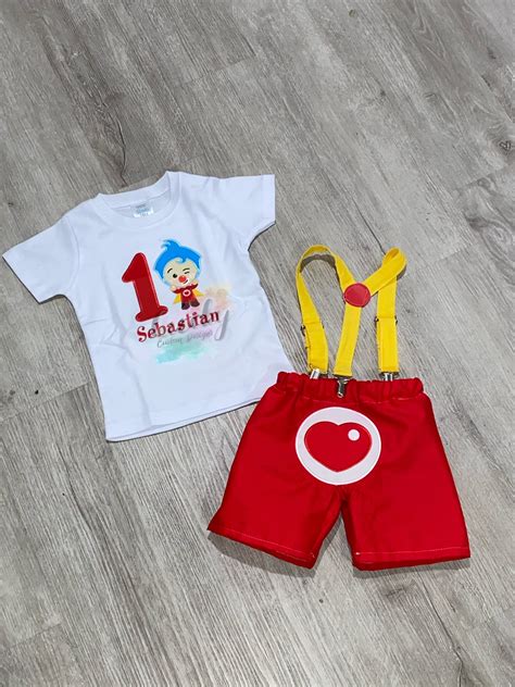 Camiseta de cumpleaños personalizada Plim Plim PNG PDF Kawaii
