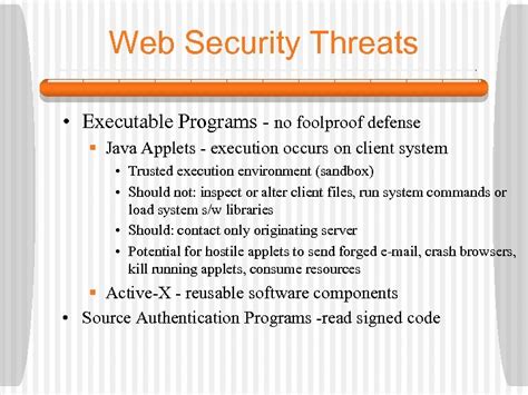 Distributed Security Issues Technology Solutions