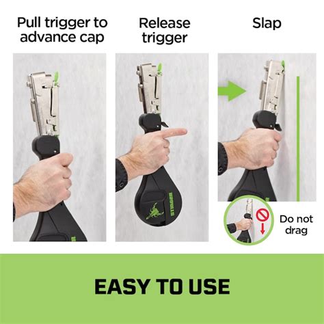 Stinger Ch38 2 Cap Stapler Medium Hammer Tacker 0136400 At