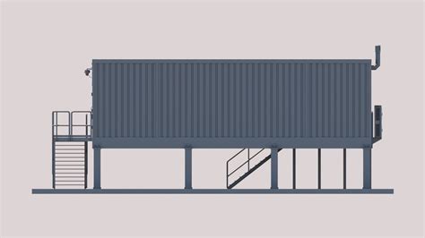 Technical Structure 3d Model By 3dmode